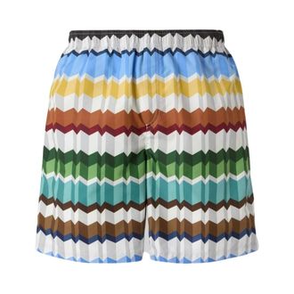 Missoni Lange bedruckte Badeshorts - - Swimwear - Herren - Mehrfarbig - L