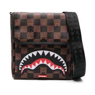 Sprayground MultiColour Tabakbraune Schultertasche Limited Edition - - Bags - Herren - Mehrfarbig - ONE SIZE