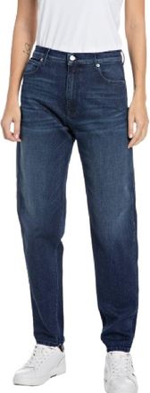 Replay Damen Jeans Keida Baloon-Fit, Dark Blue 007 (Blau), 27W / 30L