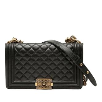 Chanel Pre-owned Boy Flap - Femme - Pre-owned - Noir - Taille: ONE Size