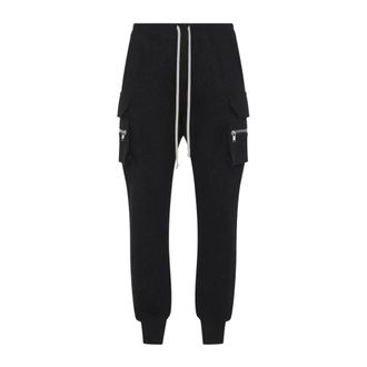 Rick Owens Homme, Pantalons, Noir, Taille: XL Mastodon Cargo