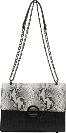 Faina Klappentasche Klappentasche Frauen schwarz-wei&szlig;