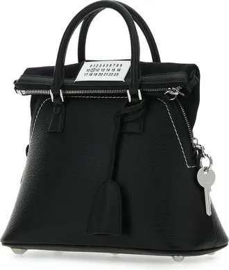 Maison Margiela Black Borse A Mano Bag
