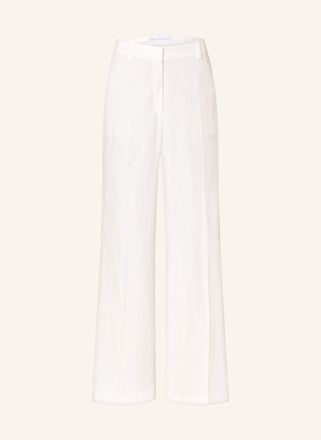 Raffaello Rossi Raffaello Rossi Marlenehose Milara Mit Leinen weiss