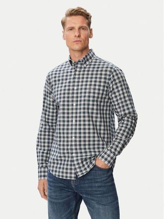 GANT Hemd 3263002 Gr&uuml;n Regular Fit