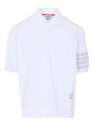 Thom Browne Polo - Blanc
