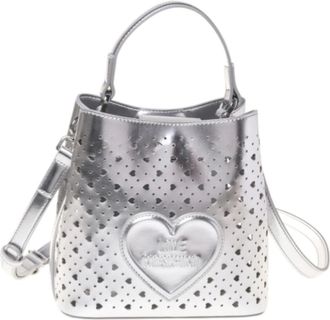 Love Moschino Femme, Sacs, Gris, Taille: ONE Size Sac &agrave; main avec poign&eacute;e sur le dessus