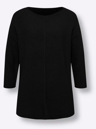 Heine Strickpullover Oversized Pullover 3/4-Arm Feinstrick