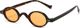 Generic Lunettes De Soleil Dext&eacute;rieur For Hommes, Vacances For Femmes &Agrave; Petite Monture(Orange)