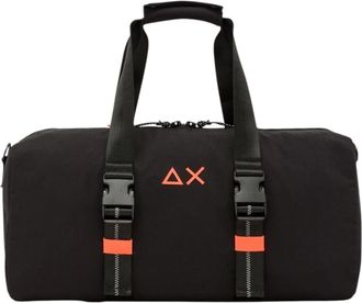 Sun 68 Nylon-Tasche mit Logo - - Bags - Herren - Schwarzk - ONE SIZE