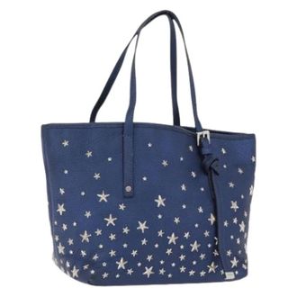 Jimmy Choo London Pre-owned Tote Bag - - Pre-owned - Damen - Blau - ONE SIZE