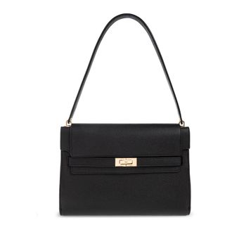 Tory Burch Schultertasche Lee Radziwill Gro&szlig; - - Bags - Damen - Schwarzk - ONE SIZE