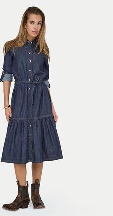 Only Jeanskleid Sevigny 15357967 Dunkelblau Regular Fit