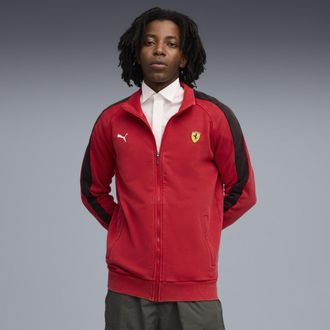 Puma Veste T7 Scuderia Ferrari Homme, V&ecirc;tements, Rouge, XXL