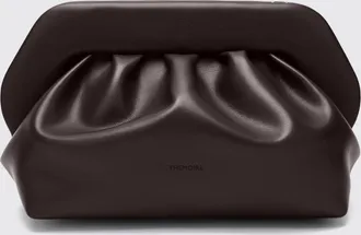 Themoir&egrave; Pochette Bios en cuir vegan &agrave; design drap&eacute;