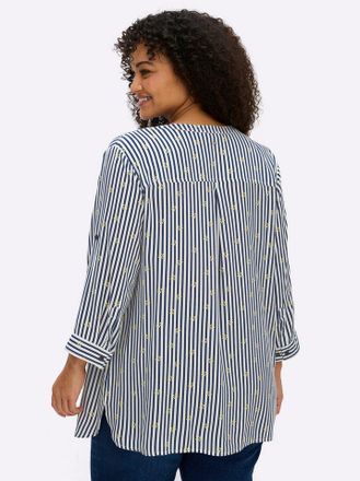 Sheego Klassische Bluse 3/4-Arm-Bluse 3/4-Arm