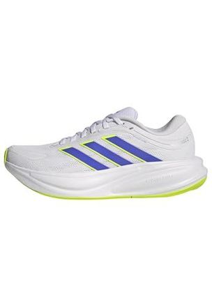 adidas Femme Response 2 Running Shoes, FTWR White/Cobalt Blue/Lucid Lemon, 37 1/3 EU