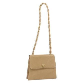 Chanel Pre-owned Vintage Schultertasche - - Pre-owned - Damen - Beige - ONE SIZE