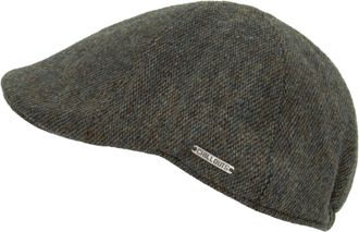 Chillouts Henning Hat - Flat Cap - grau - M-L - - Schiebermütze