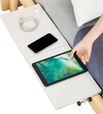 Generic Bettregal f&uuml;r Schlafsaal, einziehbar, Karbonstahl, platzsparender Organizer f&uuml;r Zuhause, Schlafzimmer, 15 kg Tragkraft