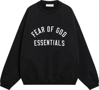 Fear of God Homme, Sweatshirts et sweats &agrave; capuche, Noir, Taille: XL SweaT-shirt ras du cou ann&eacute;es 90