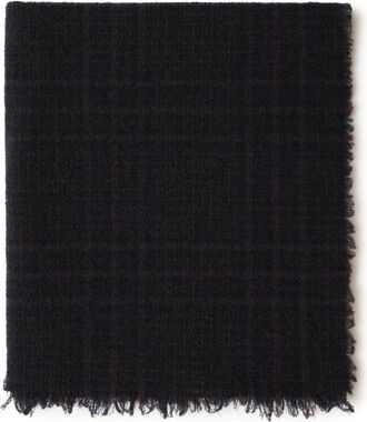 Faliero Sarti &Eacute;charpe g&eacute;om&eacute;trique Perry - Femme - Accessoires - Noir - Taille: ONE Size