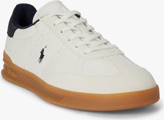 Polo Ralph Lauren Baskets basses brod&eacute;es en cuir de vache
