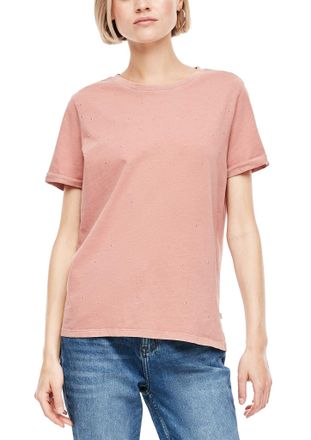 QS by s.Oliver Q/S designed by - s.Oliver Damen 510.10.008.12.130.2042095 T-Shirt, orange, XS