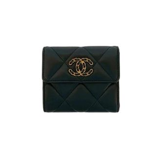Chanel Portefeuille Vintage Pre-owned - Femme - Pre-owned - Noir - Taille: ONE Size