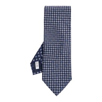 Ferragamo Chloe Seidenkrawatte - - Accessories - Herren - Blau - ONE SIZE