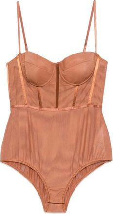 Zimmermann Femme, Tops, Beige, Taille: 40 FR Rebellion Corset Bodysuit