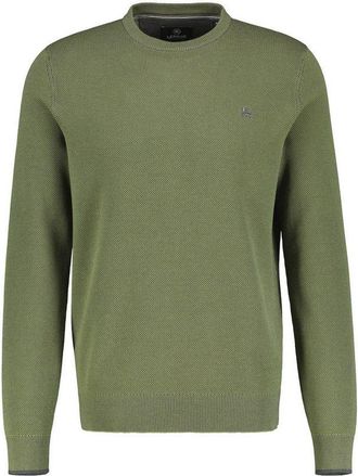 Lerros Rundhalspullover mit Logo-Stickerei