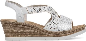 Rieker Sandalen Rieker 61916-80 Wei&szlig;
