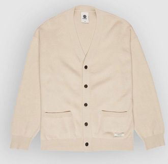 Element Spirit Camo Strickjacke oat milk