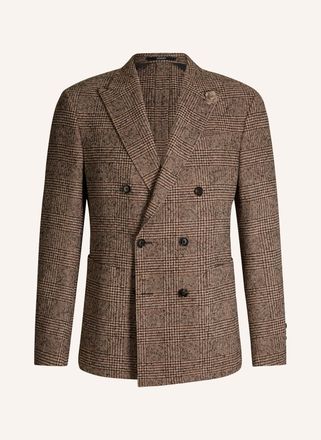 Joop Doppelreiher-Sakko Slim Fit braun