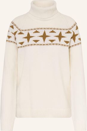 8848 Altitude Rollkragenpullover Sage Aus Merinowolle weiss