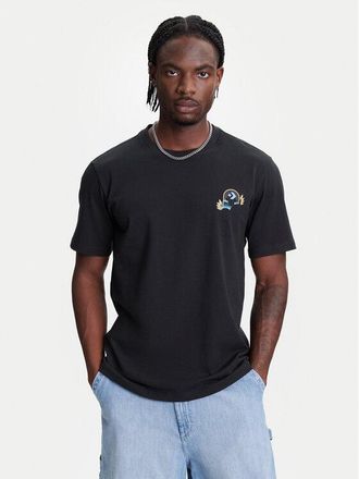 Converse T-Shirt Desert Sunset 10027713-A01 Schwarz Regular Fit