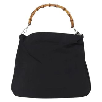 Gucci Pre-owned Canvas Handbag - - Pre-owned - Damen - Schwarzk - ONE SIZE