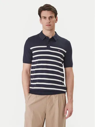 Tommy Hilfiger Poloshirt Essential MW0MW37396 Dunkelblau Regular Fit