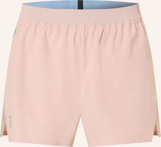 On 2-in1-Laufshorts Train braun