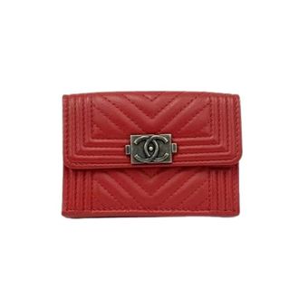 Chanel Pre-owned Wallet - Femme - Pre-owned - Rouge - Taille: ONE Size