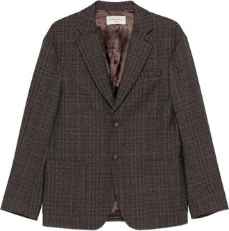 Officine G&eacute;n&eacute;rale single-breasted blazer - Braun