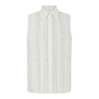 P.A.R.O.S.H. P.a.r.o.s.h., Femme, Blouses et Chemises, Blanc, Taille: 40 FR Chemises
