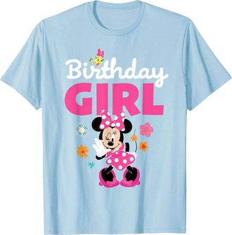 Disney Jr. Minnie Mouse Birthday Girl Birthday Party T-Shirt