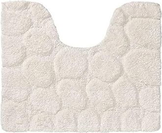 Sealskin Badteppich Pebbles, elfenbein/ivory, 50 x 60 cm