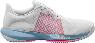 Wilson Damen Tennisoutdoorschuhe KAOS SWIFT W Wh/Blue Fog/Love Potn