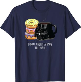 Star Wars Darth Vader Coffee and Donuts T-Shirt