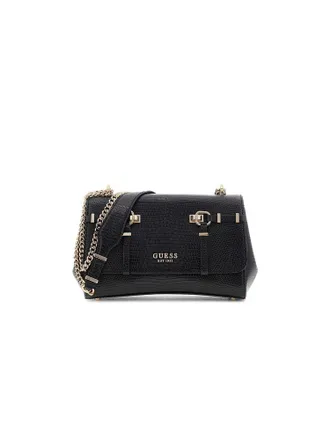 Guess Leona Crossbody Bag - Black