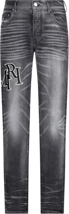 Amiri Homme, Jeans, Gris, Taille: W33 Jean Skinny avec Broderie