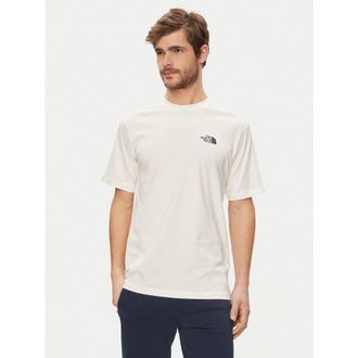The North Face T-Shirt NF0A880R &Eacute;cru Regular Fit
